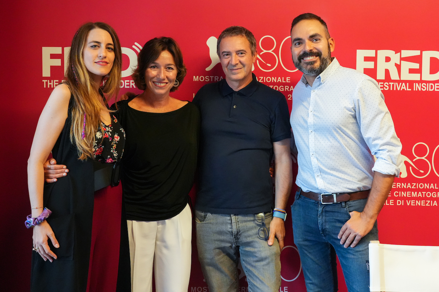 Lola Dueñas received the FRED AWARD 2023 at the Venice Film Festival ...