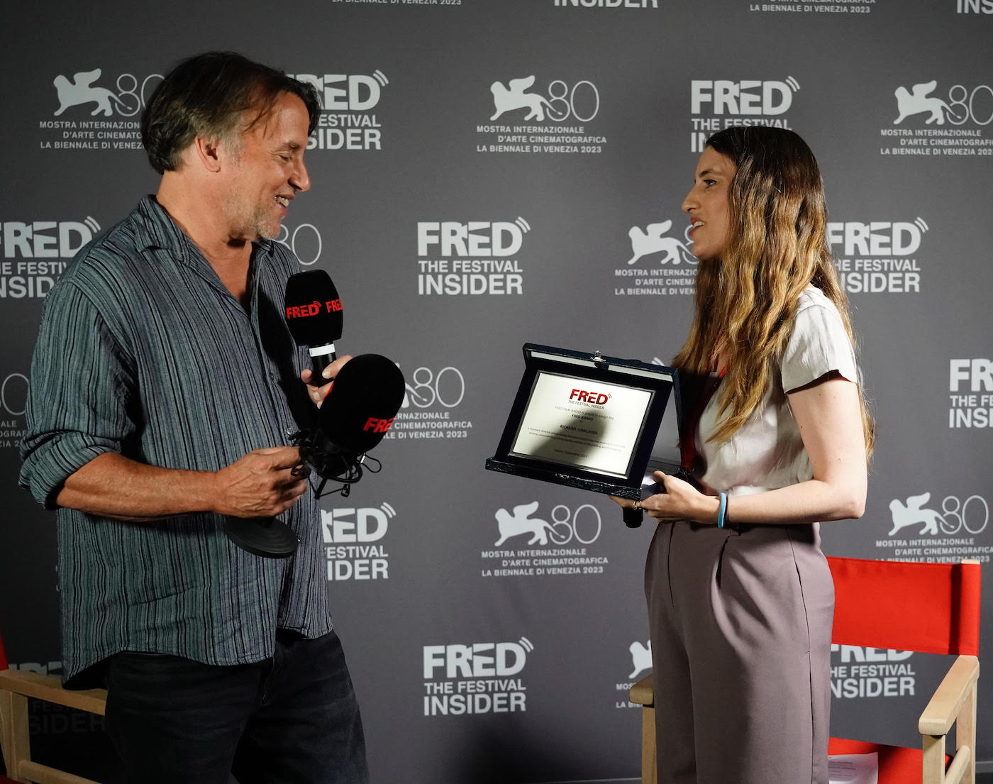 Richard Linklater received the FRED AWARD 2023 at the Venice Film ...